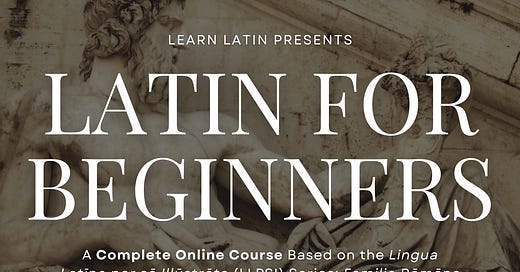 Learn Latin | Substack