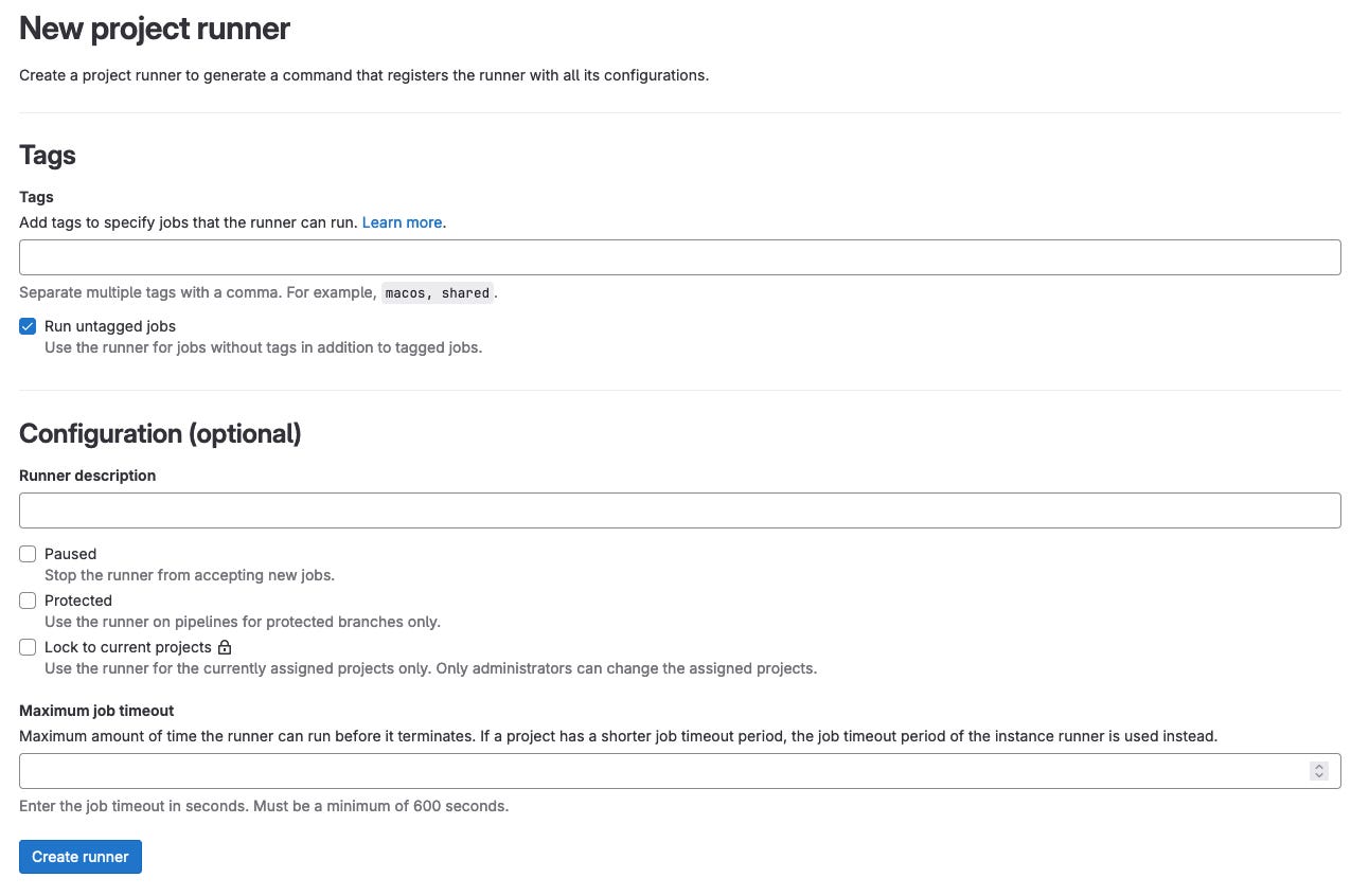 Configuration Gitlab et Gitlab-runner avec Docker