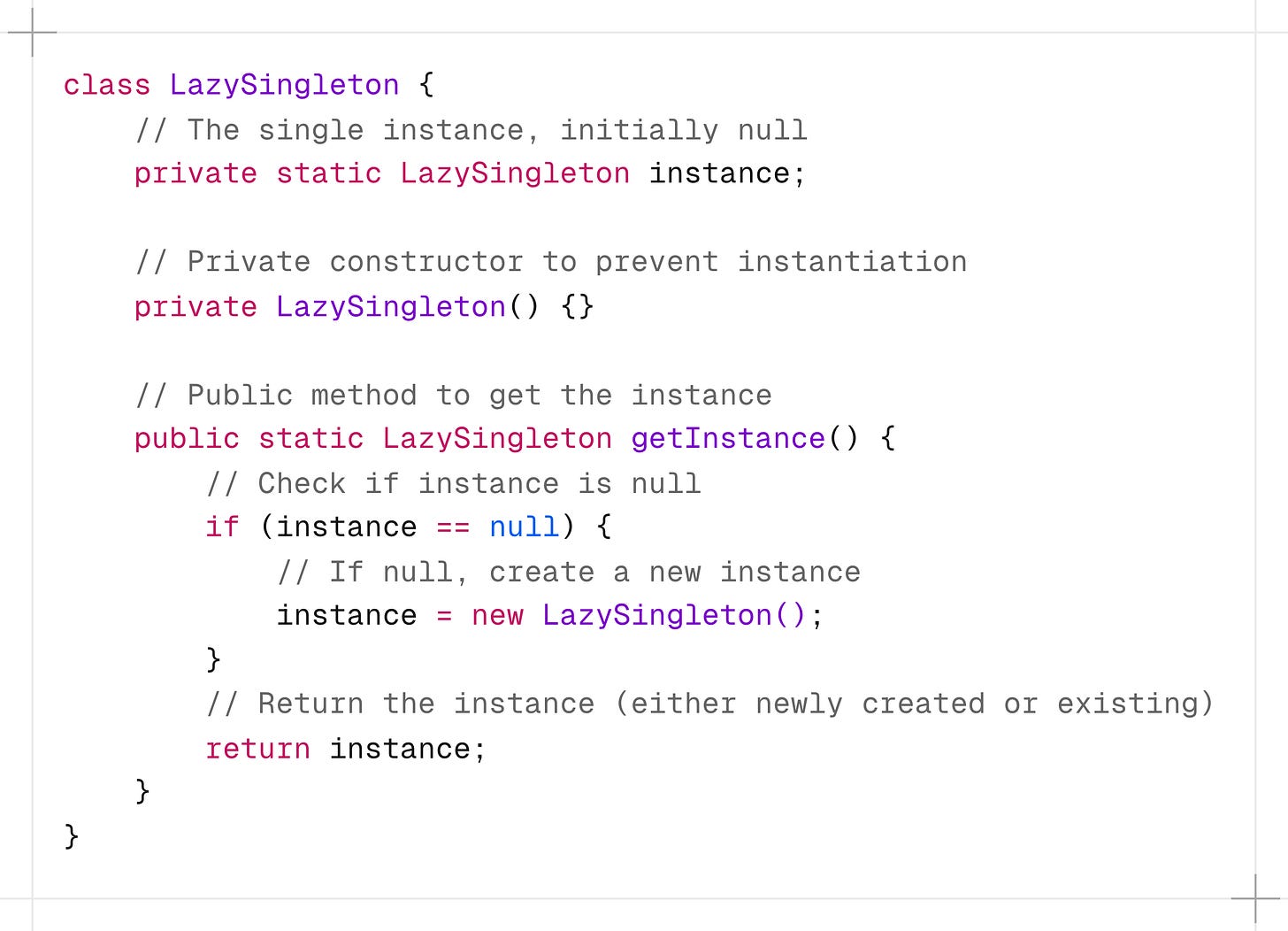 Singleton Design Pattern and 7 Ways to Implement it