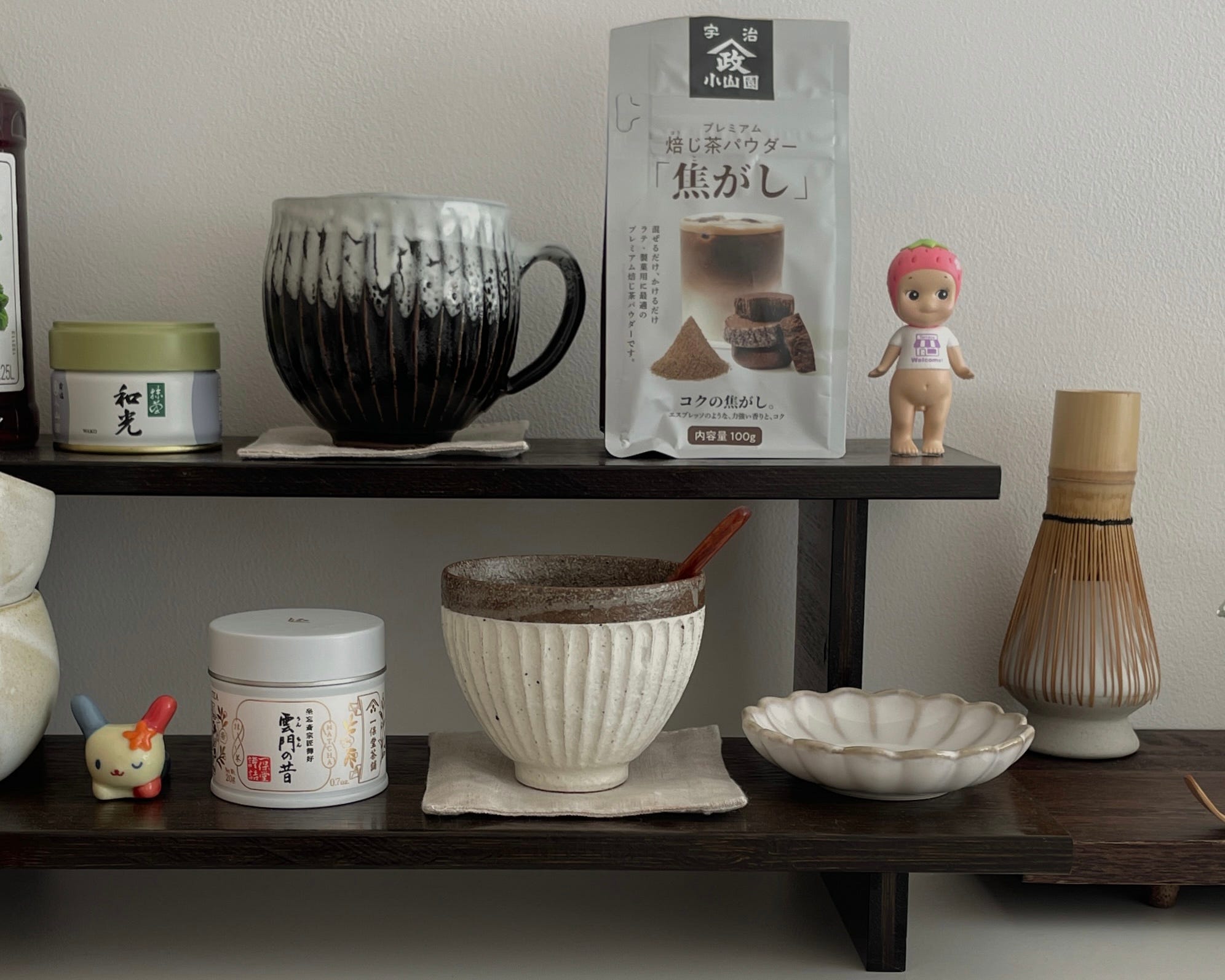 a guide to making your own cozy matcha station - by Poppy