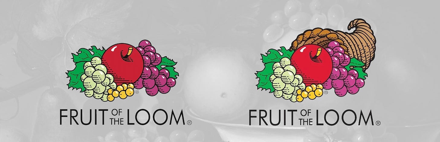 fruit logo mandela effect
