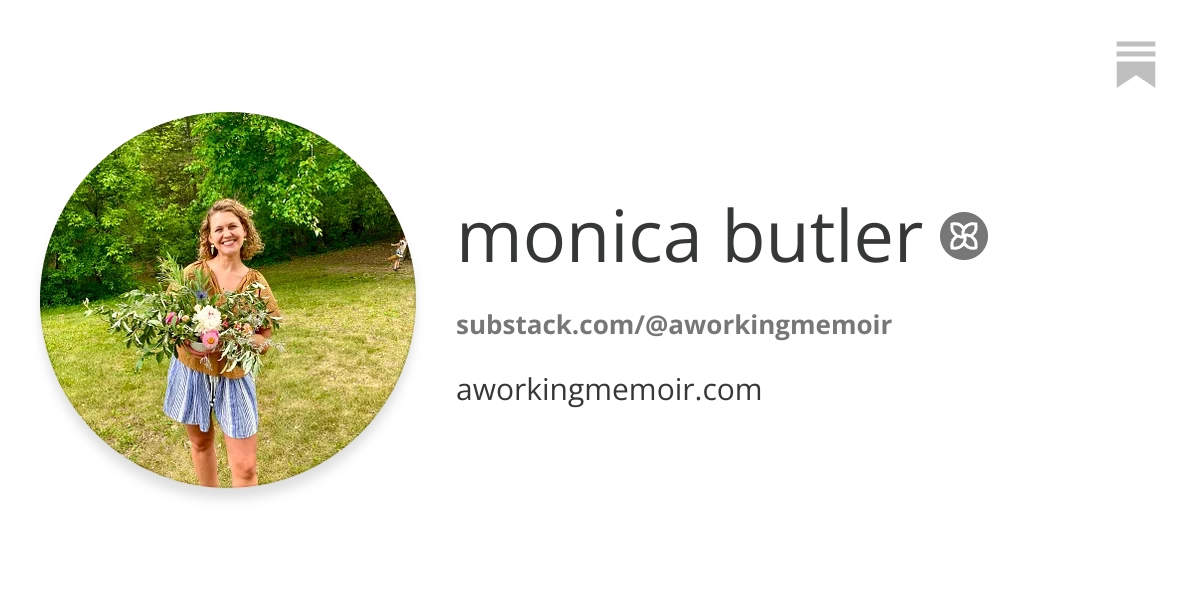 monica butler | Substack