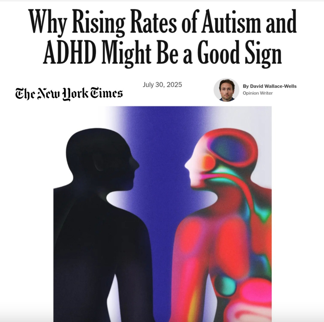 "Why Rising Rates of Autism and ADHD Might Be a Good Sign": The New ...