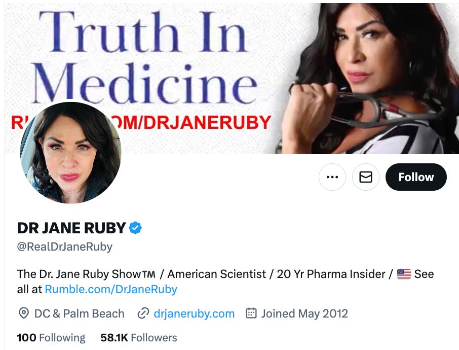Dr. Jane Ruby, Opioids, Fraud and Indivior's Two Billion Dollar Fine