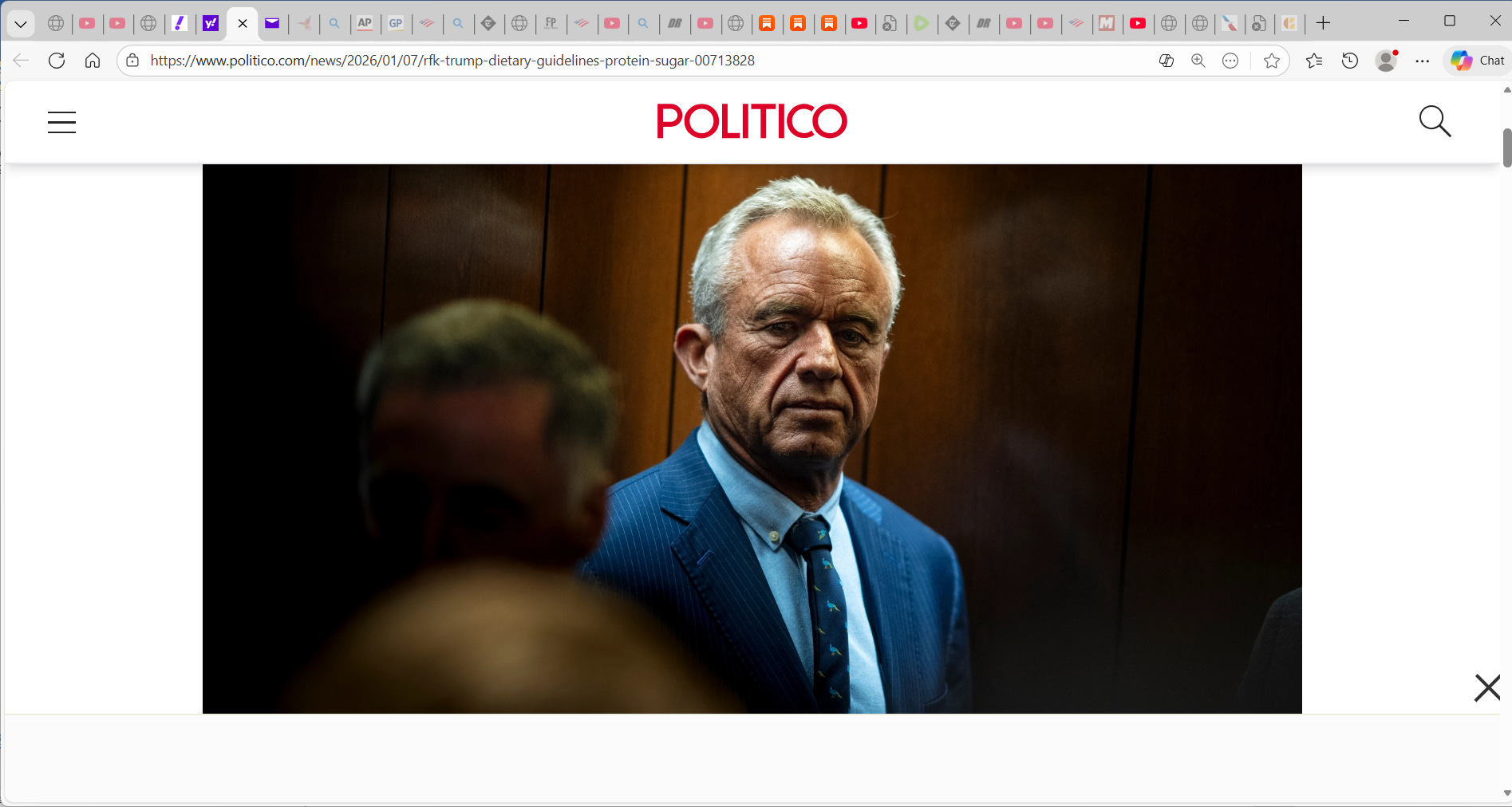 Praise to Bobby Jr./RFK Jr. in calling for eating of more protein, more ...