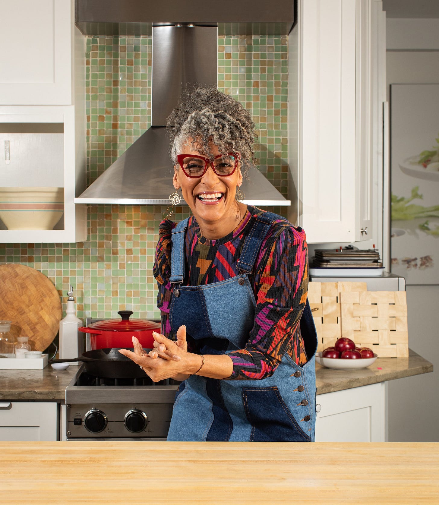 Carla Hall's Gingerbread Cake with Snow Sugar