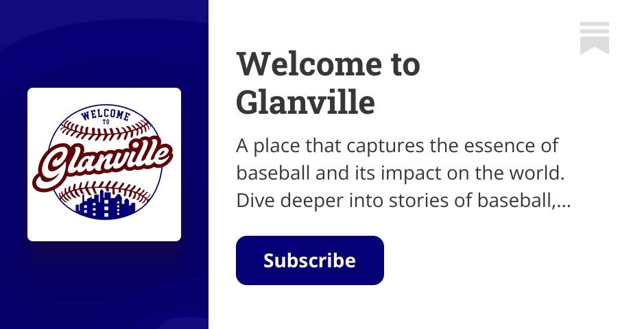 Welcome to Glanville | Doug Glanville | Substack
