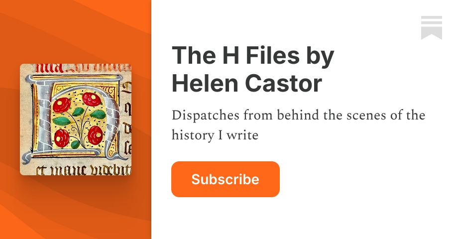 The H Files by Helen Castor | Substack