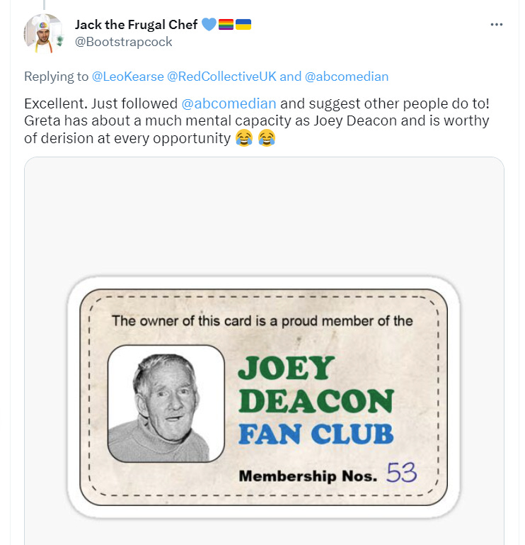 Joey Deacon will have his revenge - by Keith Kahn-Harris