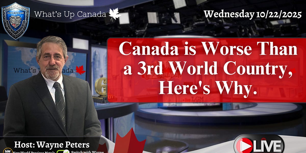 Canada is Worse Than a 3rd World Country, Here's Why.