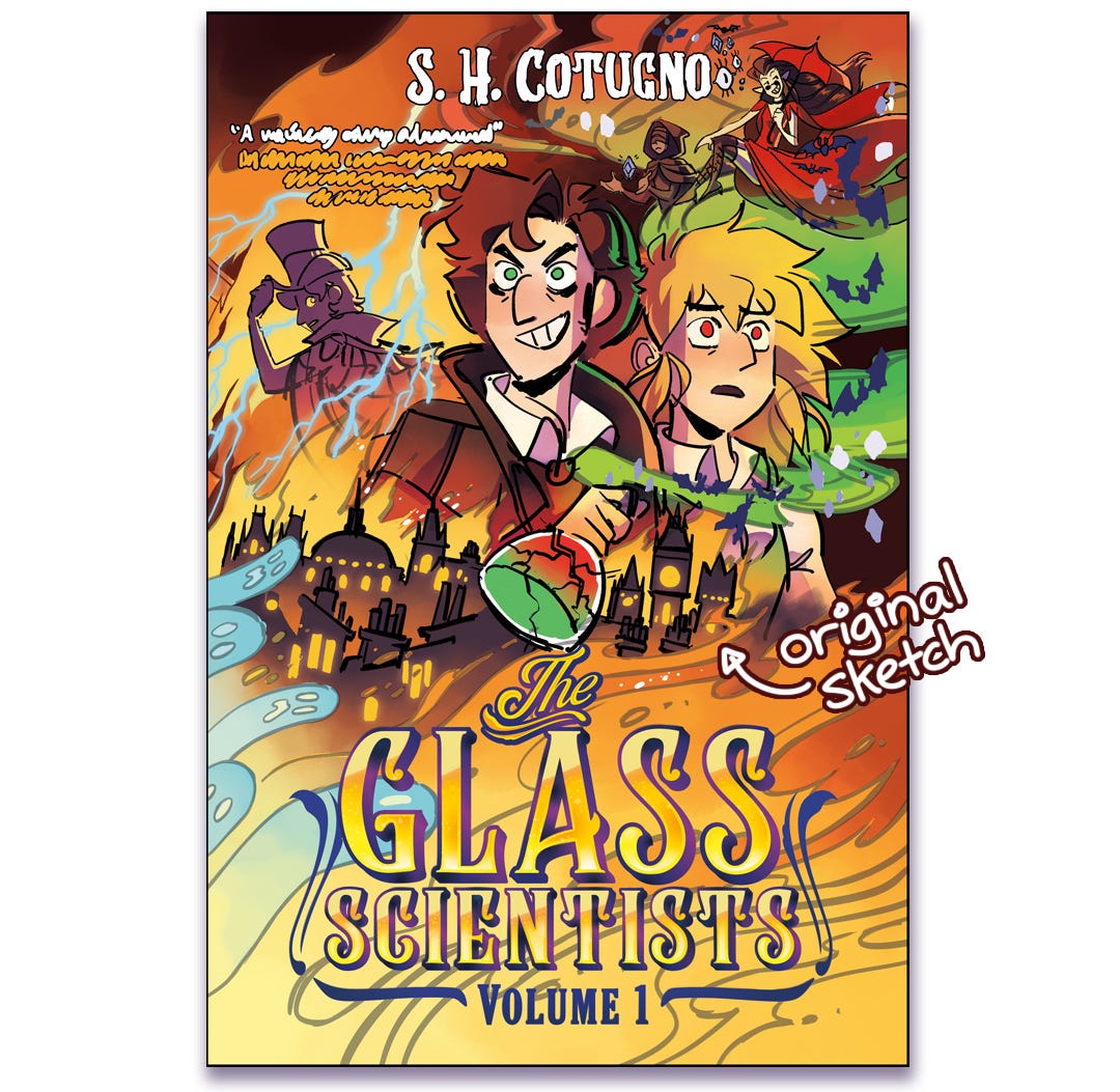 The Glass Scientists: Vol III EXCLUSIVE COVER REVEAL
