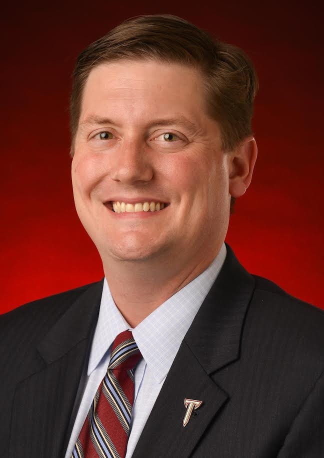 More details on Kyle George being named Troy AD