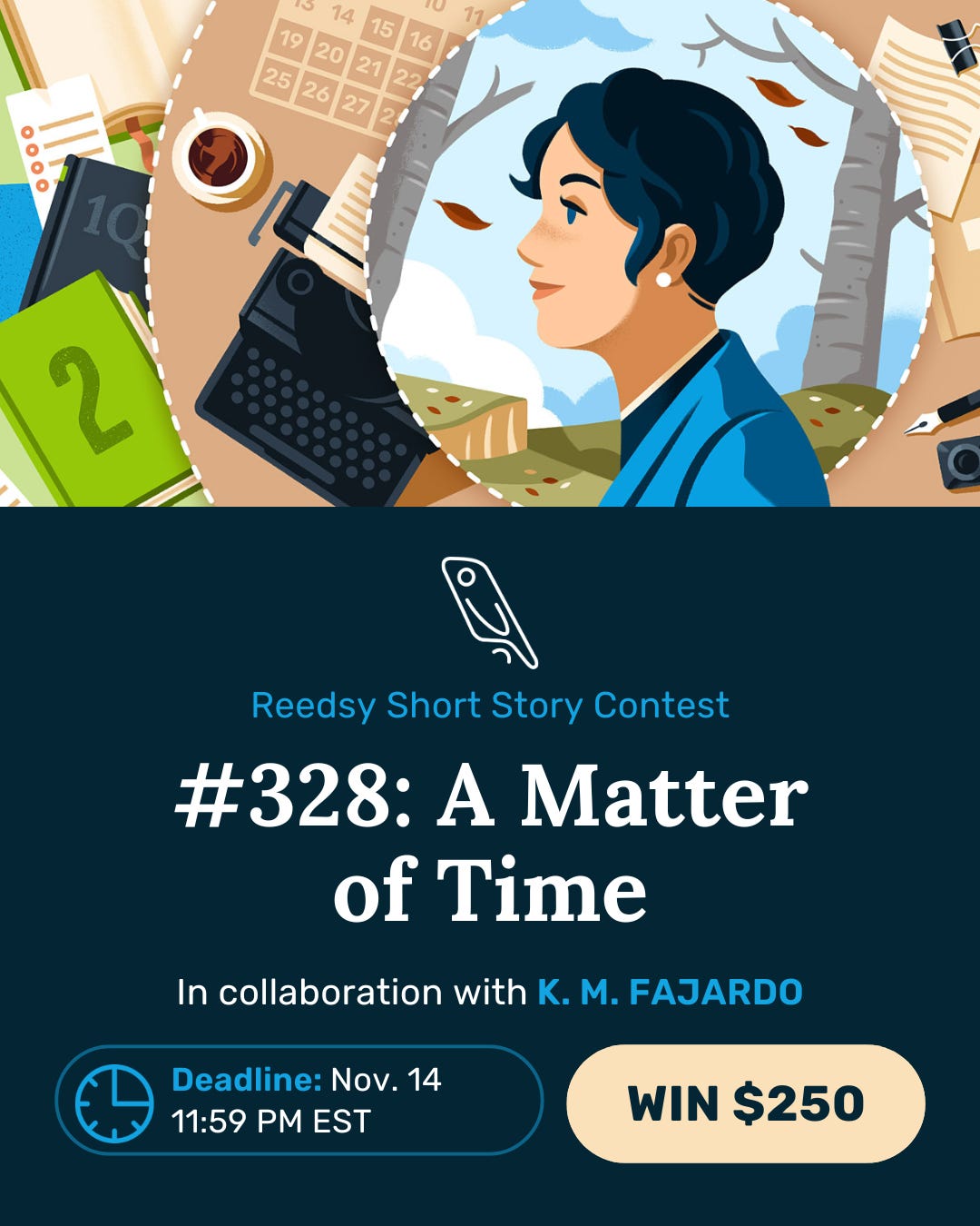 write a short story for a chance to win $250!