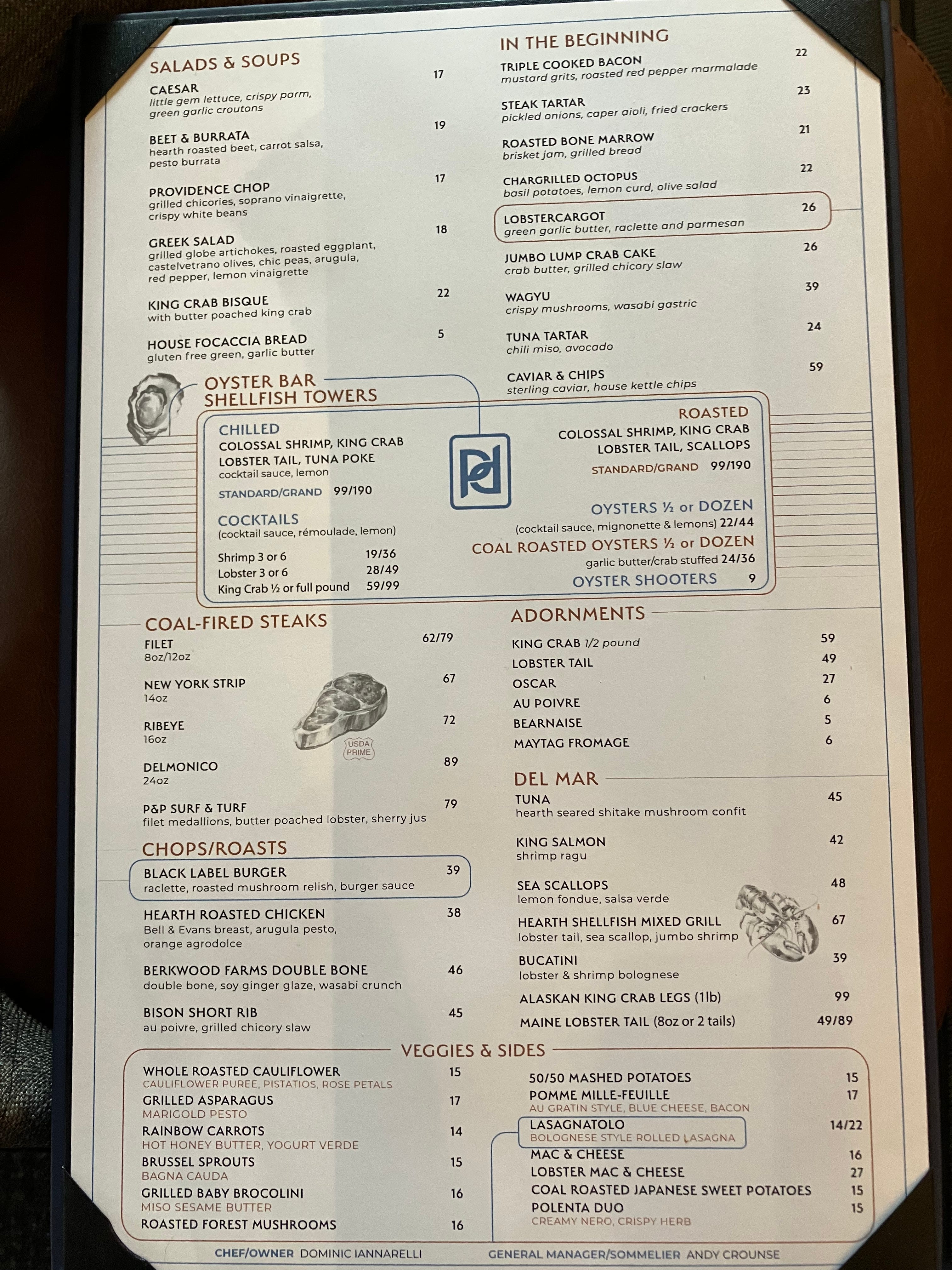 Inside Prime & Providence: First Look/First Bites. Plus Five Things to ...