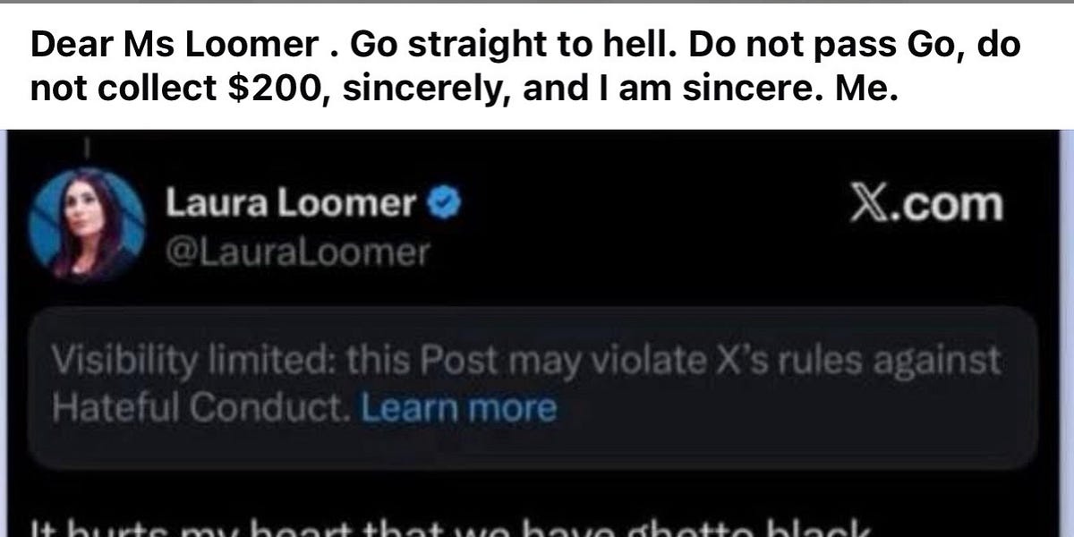 Why Laura Loomer’s Words Are Not Just Provocative.