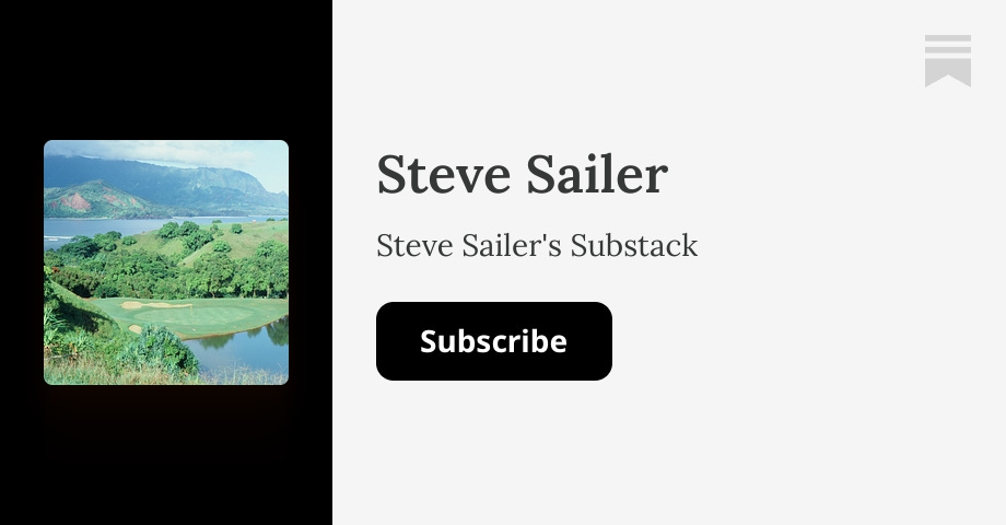 Steve Sailer | Substack