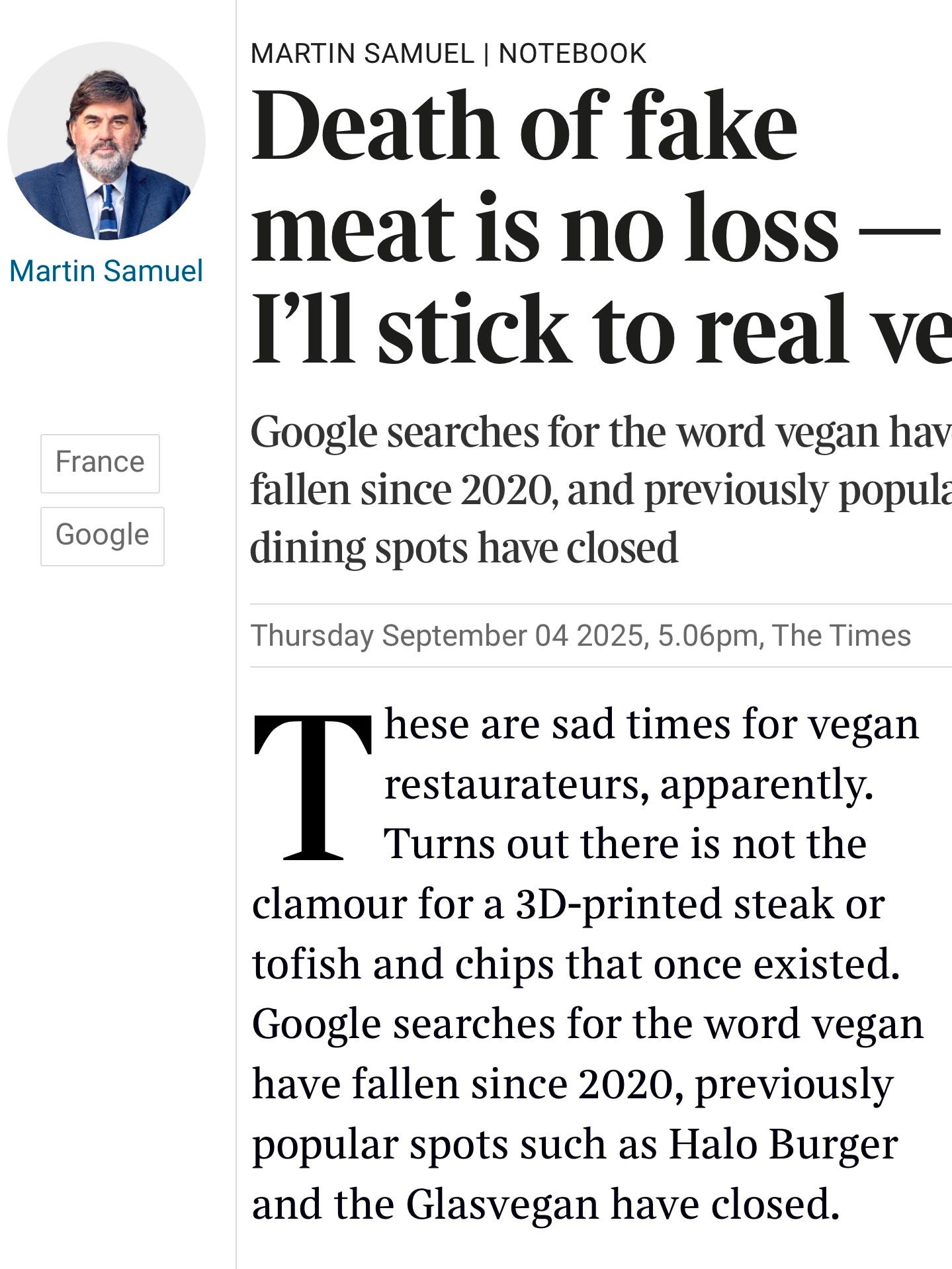 Swimming against the Current - by Chef Alexis Gauthier