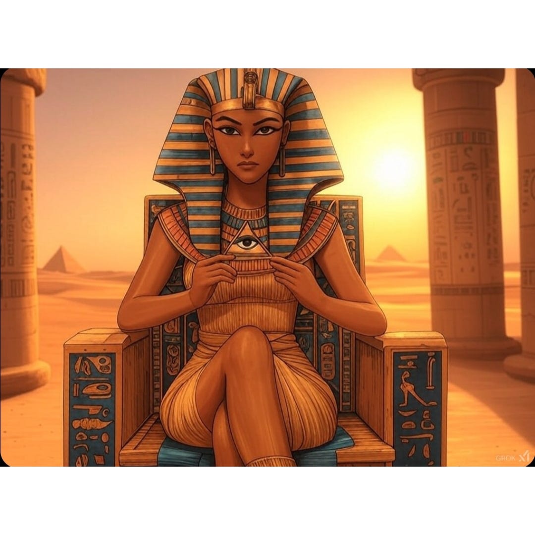 Cleopatra VII's political strategies. - by Keren Obara