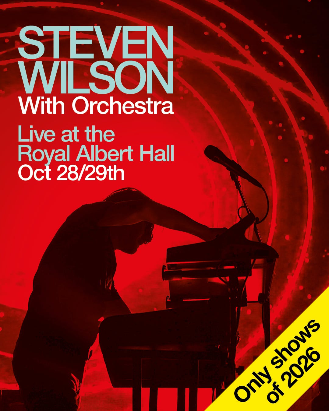 Announcing two special Royal Albert Hall shows in October 2026