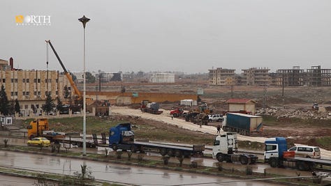 The American military footprint in northeastern Syria