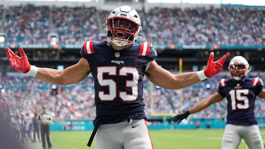 Patriots Roster Breakdown: The Linebackers - by Oliver Fox