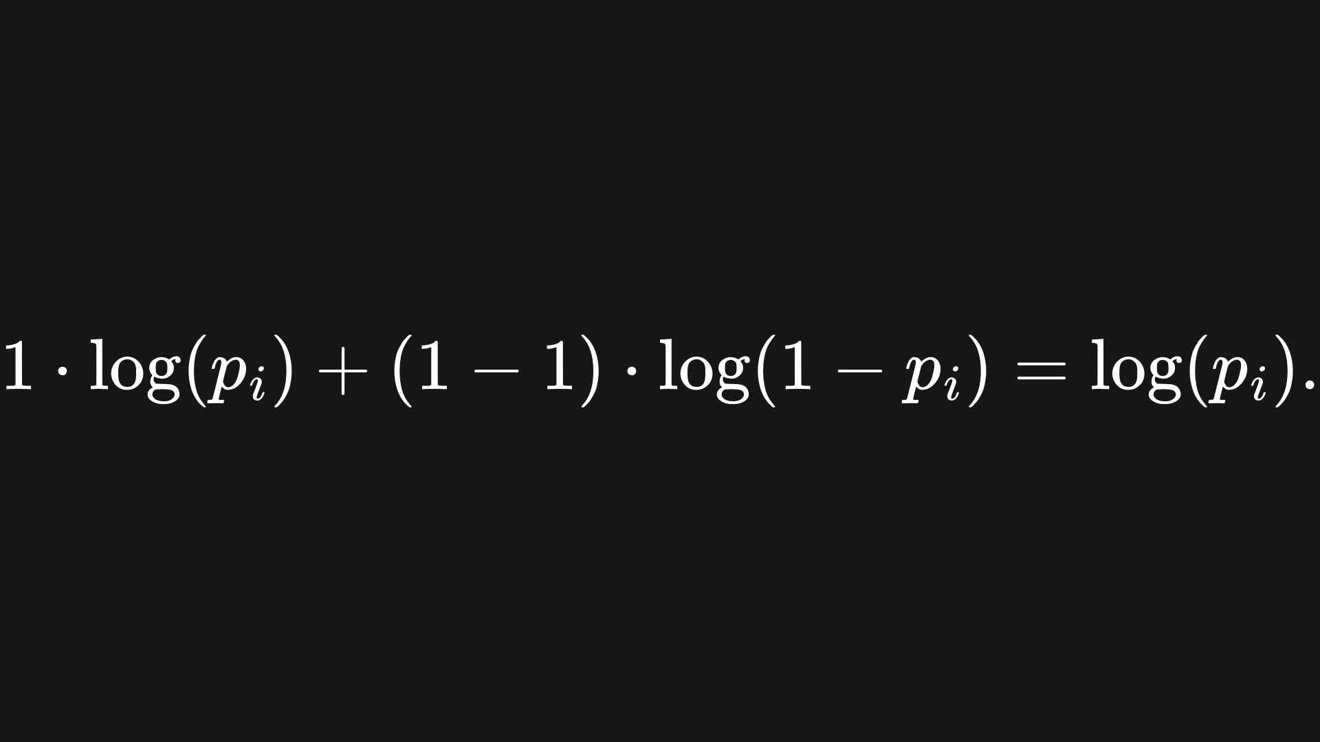 What is the cross-entropy loss for an ML classifier?