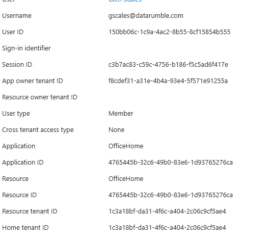 Reverse lookups to find information about a M365 Tenant from its TenantId
