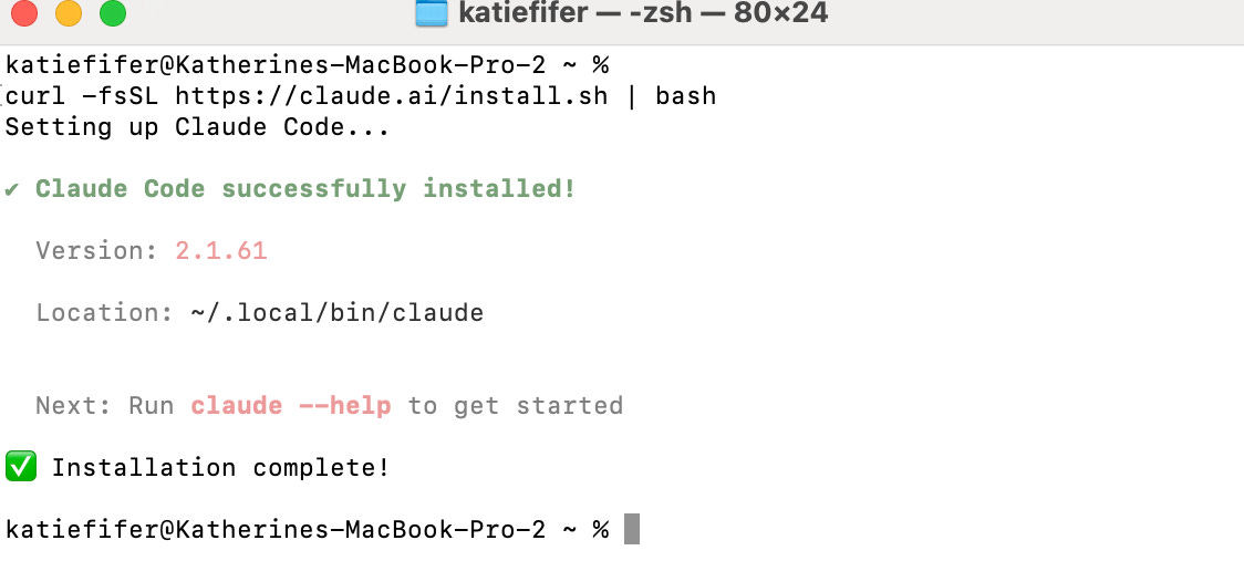 Claude Code Setup Guide (Mac)