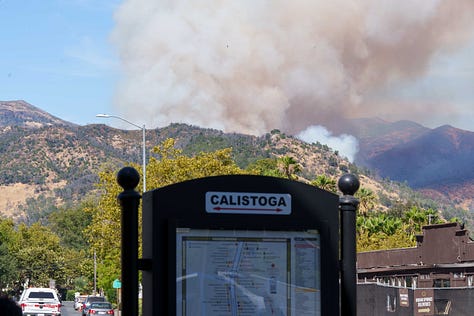calistoga ca fire