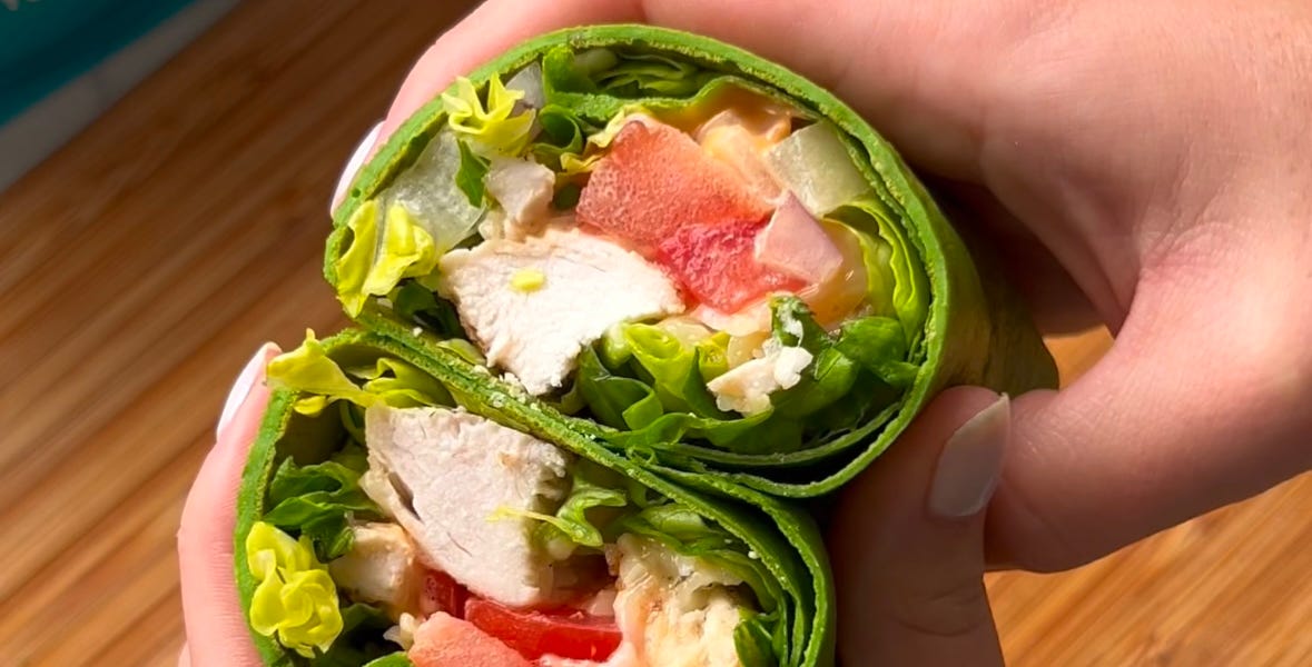 HOMEMADE SPINACH WRAP 🌯 - Recipes by Victoria