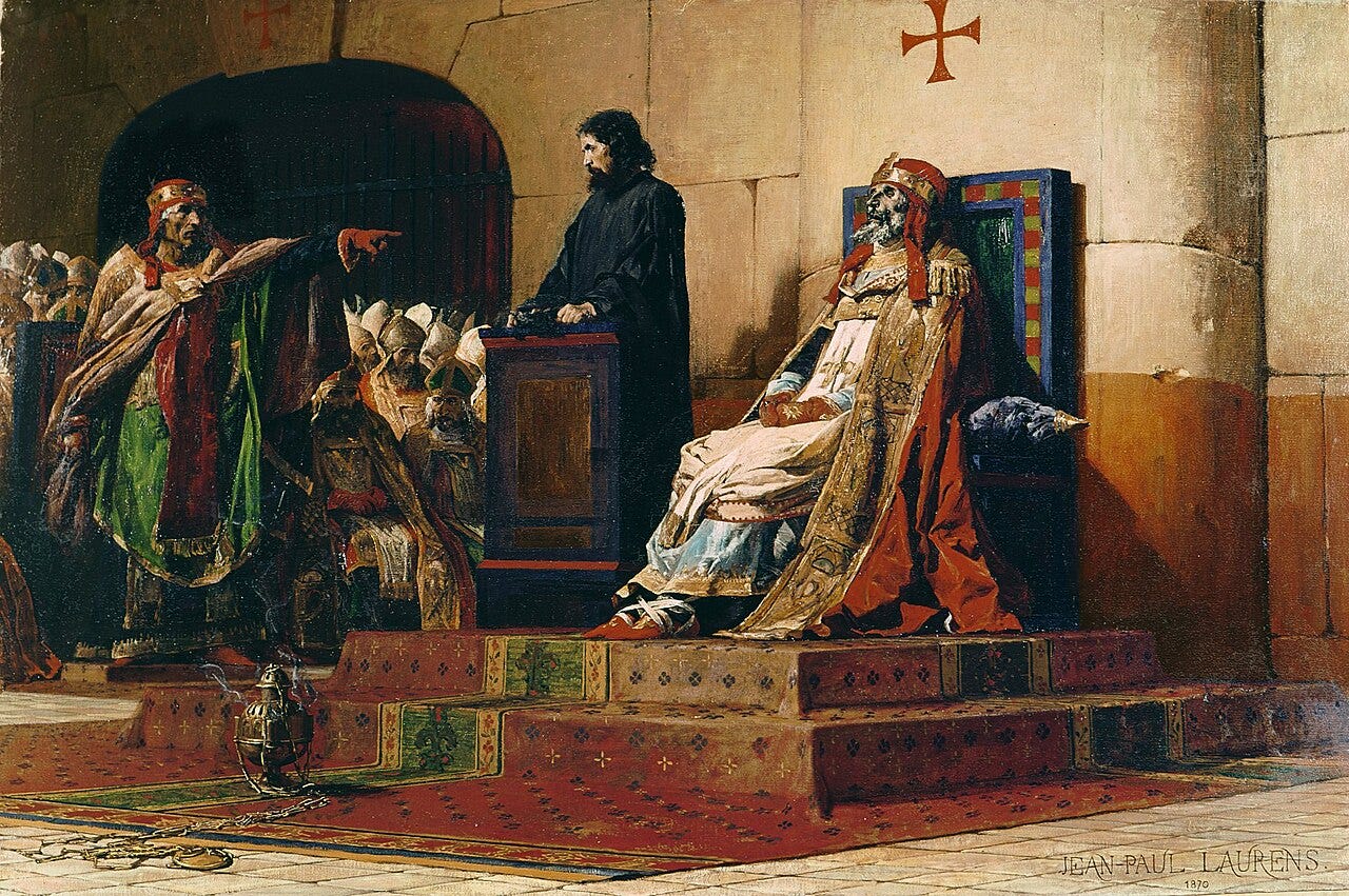 The Cadaver Synod: A Trial of a Dead Pope