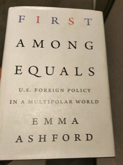 Boekrecensie: First among equals van Emma Ashford