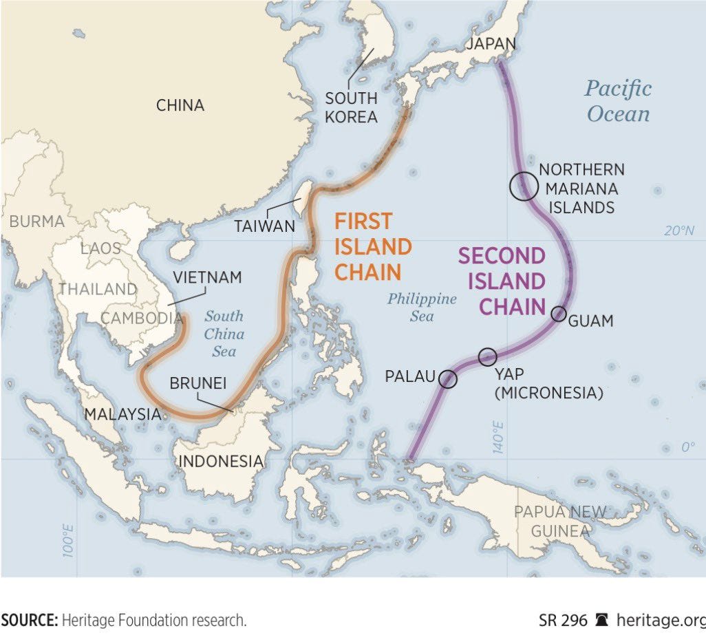 Should we Really be Calling it the 2nd Island Chain?