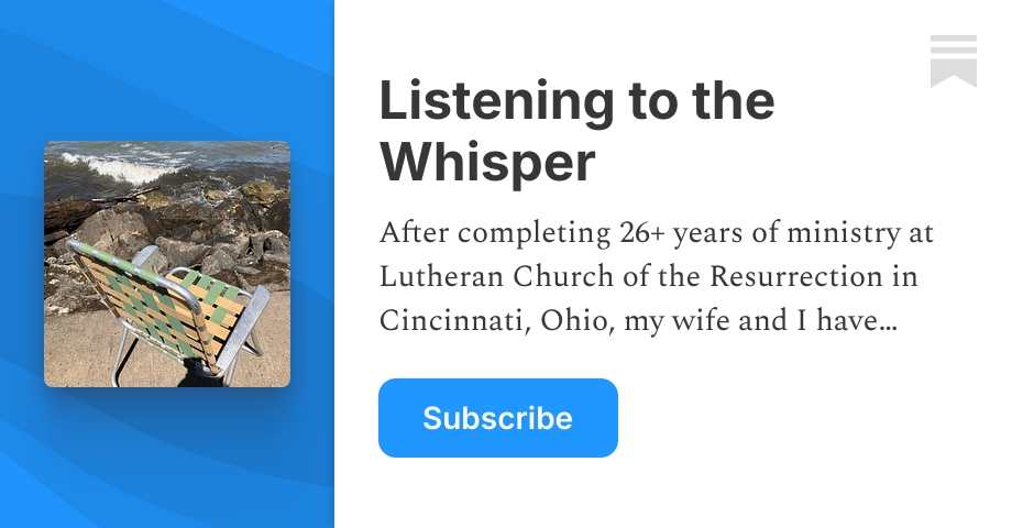 Listening to the Whisper | Henry Zorn | Substack