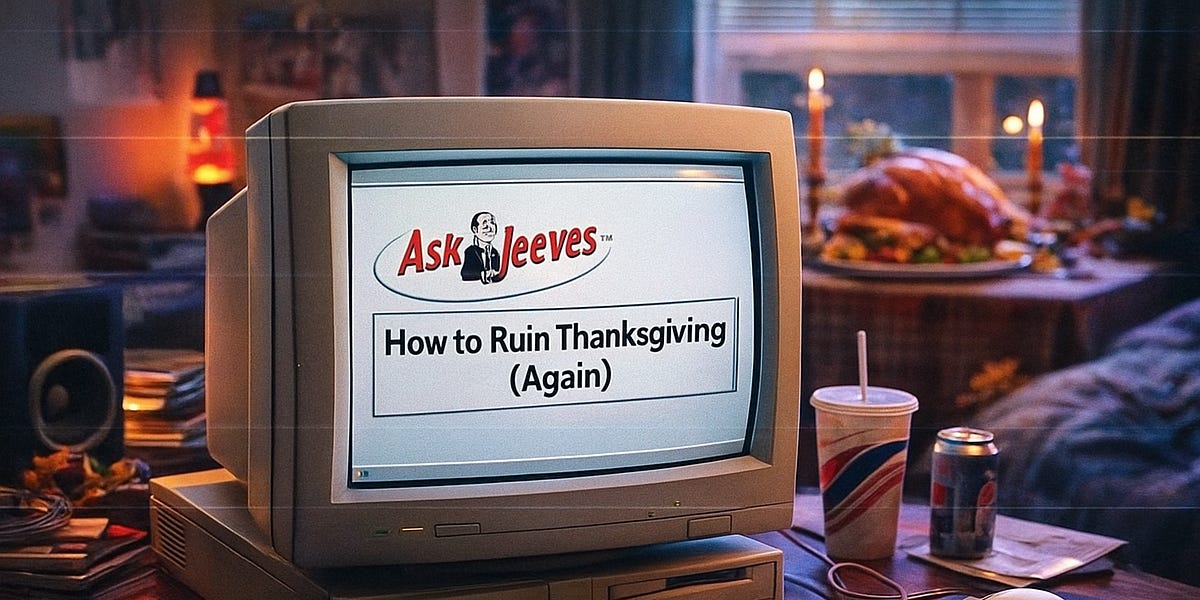 How to Ruin Thanksgiving (Again)