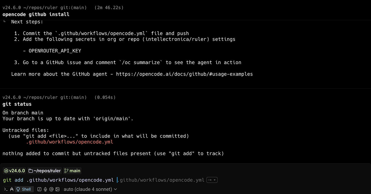Asynchronous CLI Agents in GitHub Actions