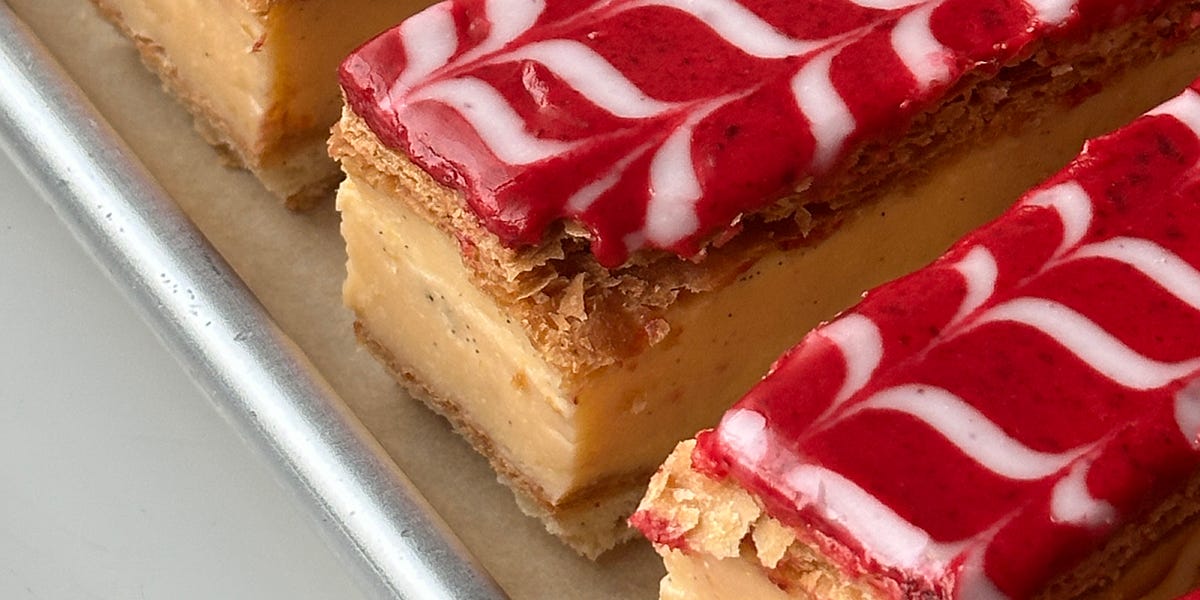 Kitchen Project #159: Custard Slice - by Nicola Lamb