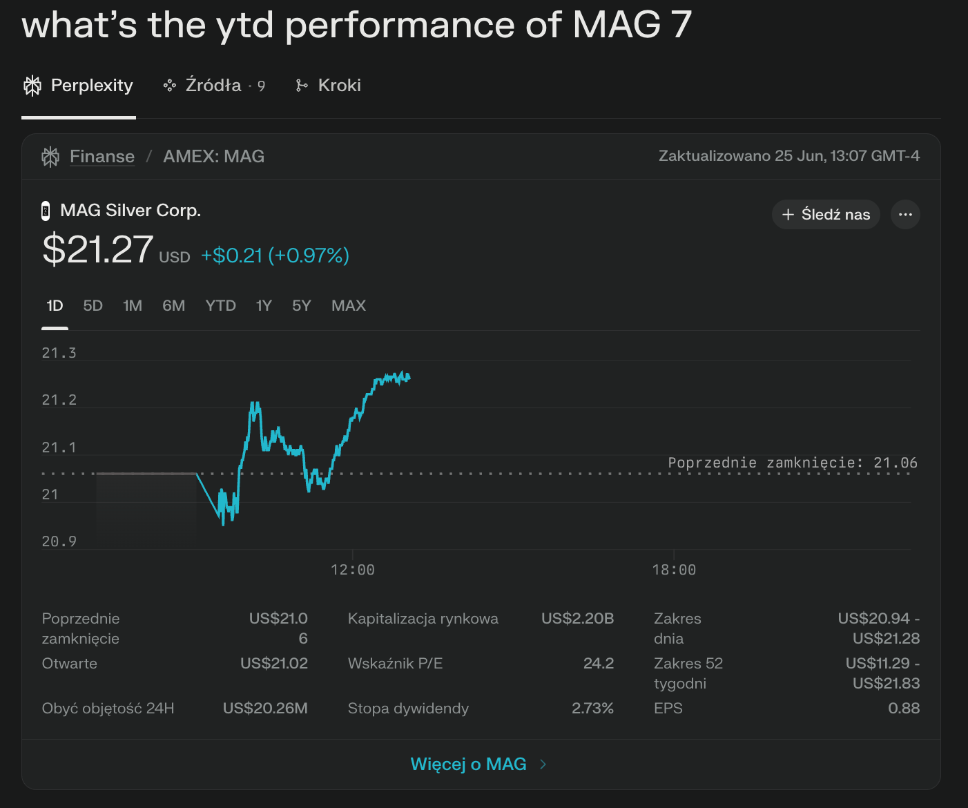 Benjamin AI vs Perplexity Finance - by Piotr Pomorski