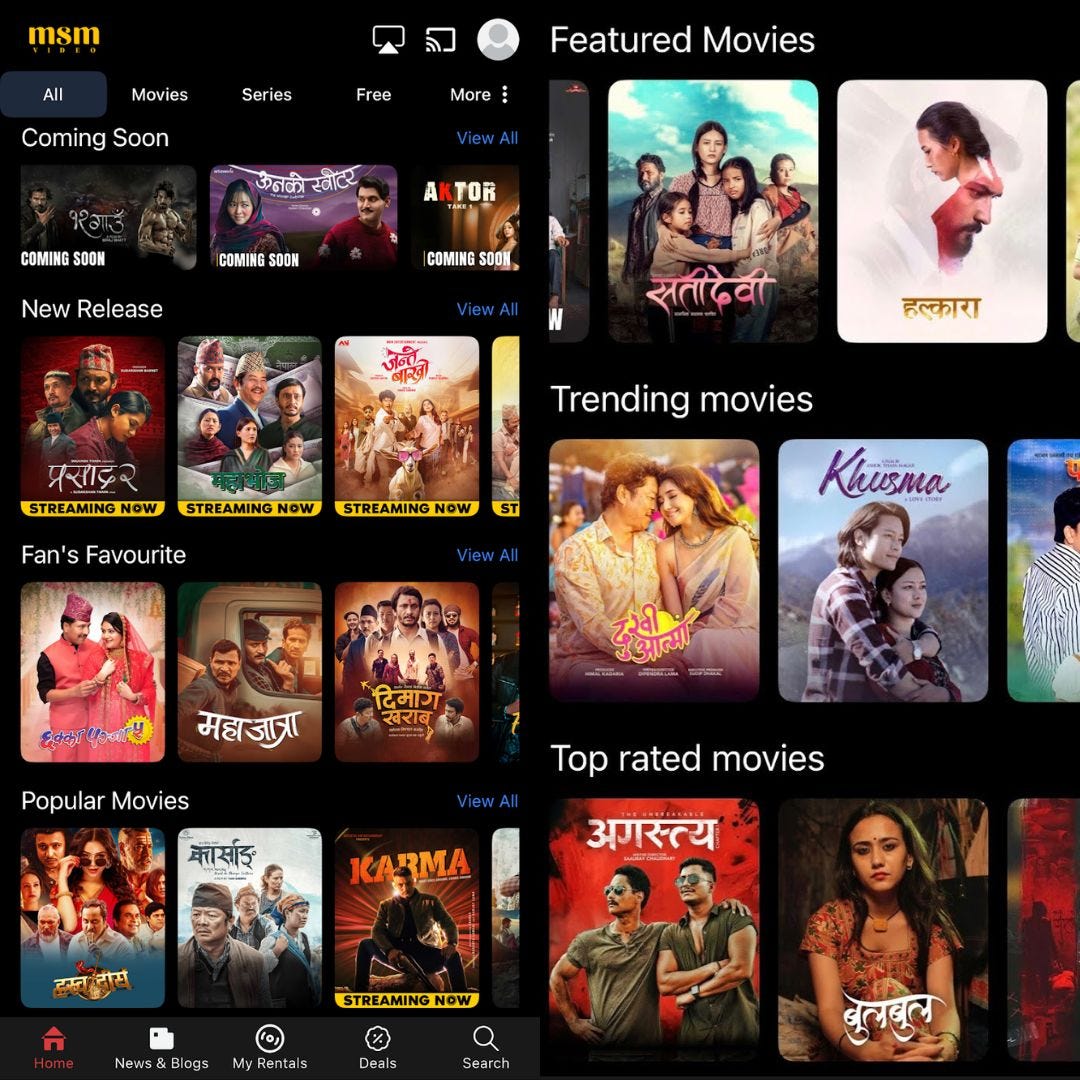 List & Guide: Streaming Nepali Movies - by Ishika Thapa