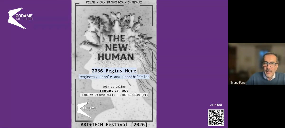 The New Human – 2036 Begins Here - CODAME ART+TECH