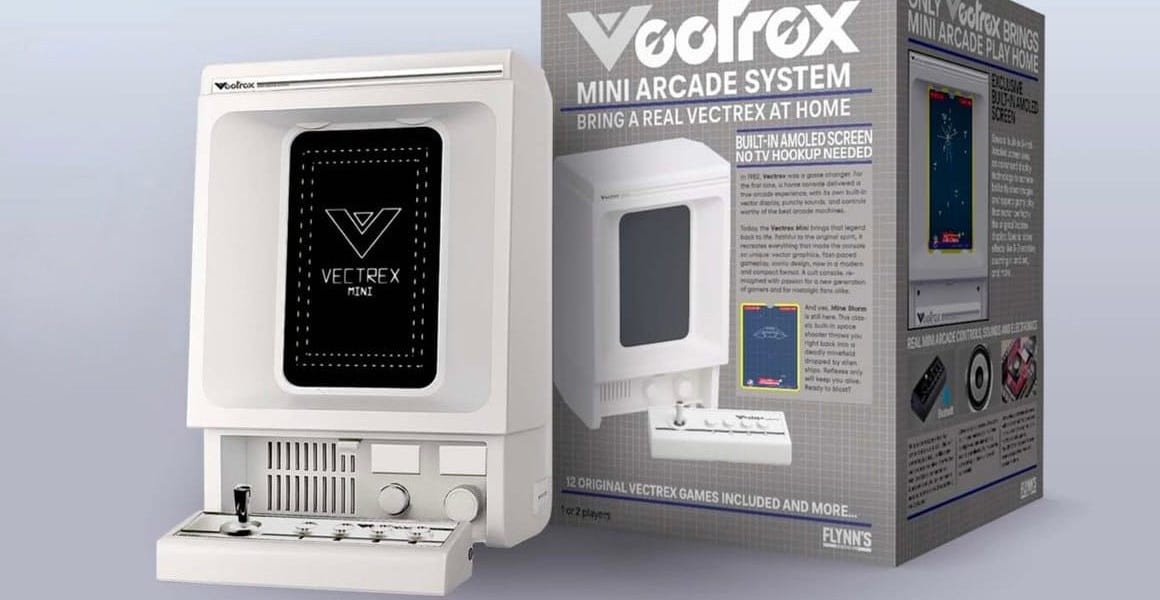 Vectrex Mini revives ancient vectorbeam game console