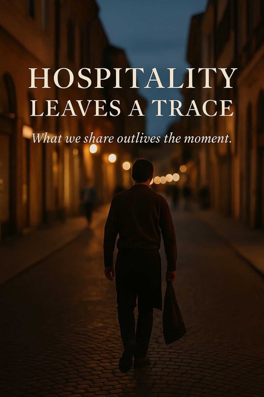 Hospitality Leaves a Trace - by Rafael Delgado - OINOSLOGO