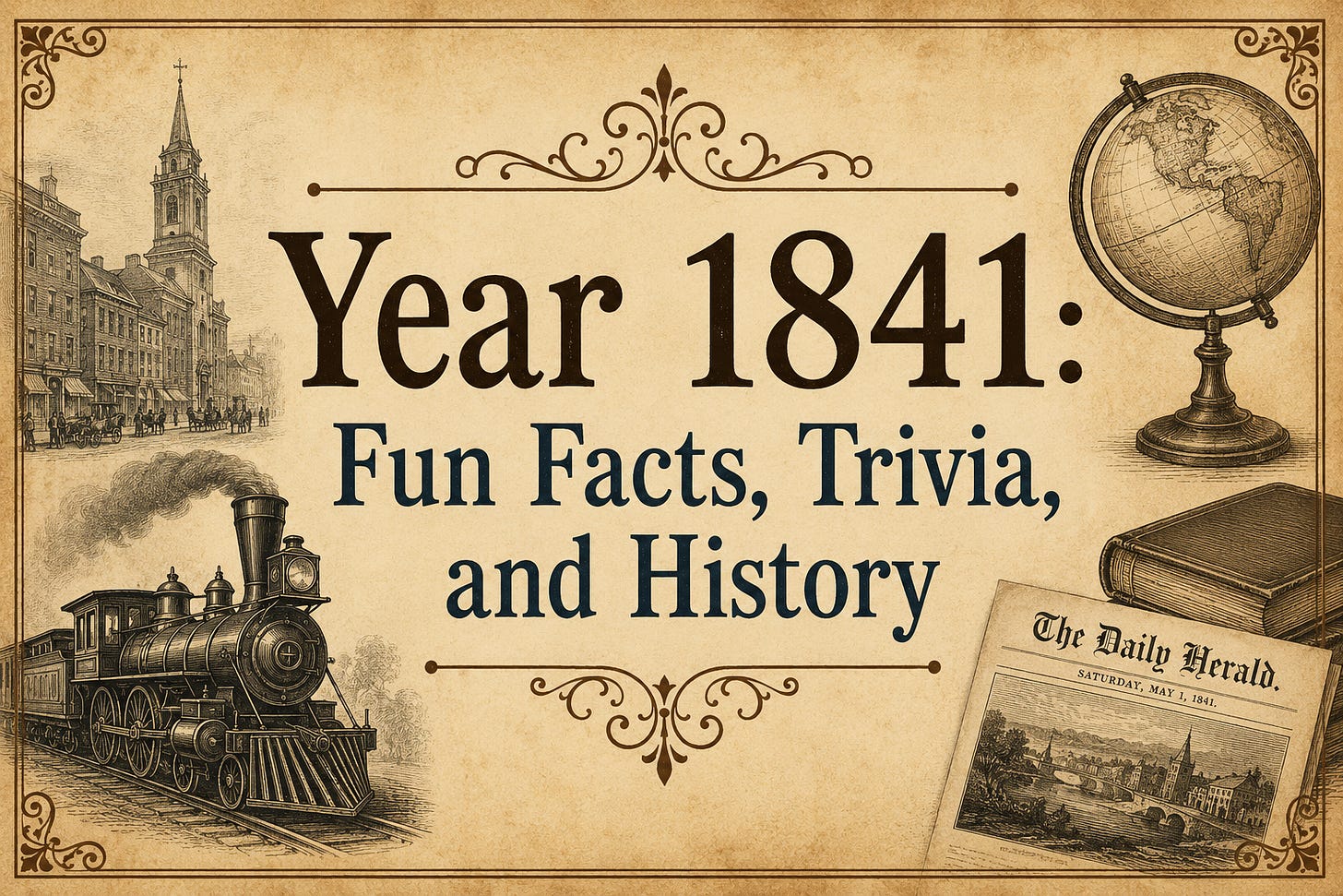 Year 1841: Fun Facts, Trivia, and History