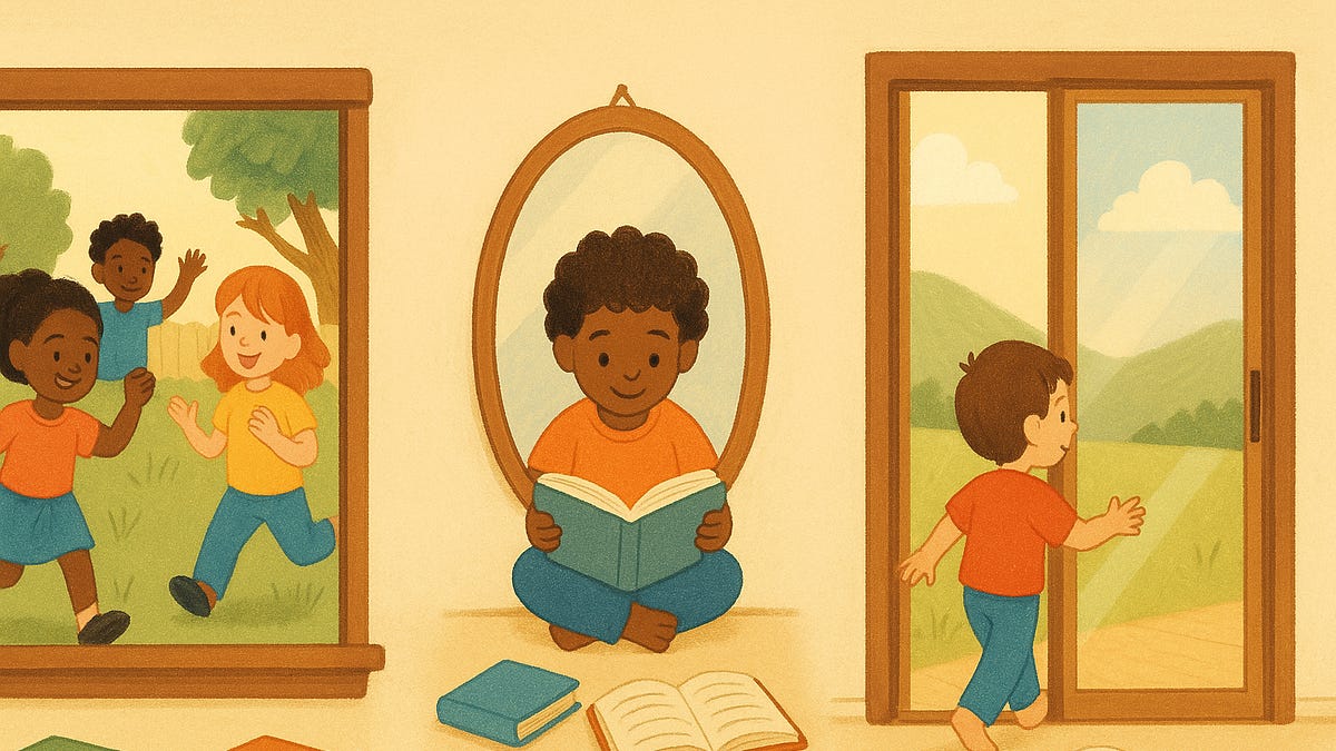 When Books Become Windows, Mirrors, and Sliding Doors