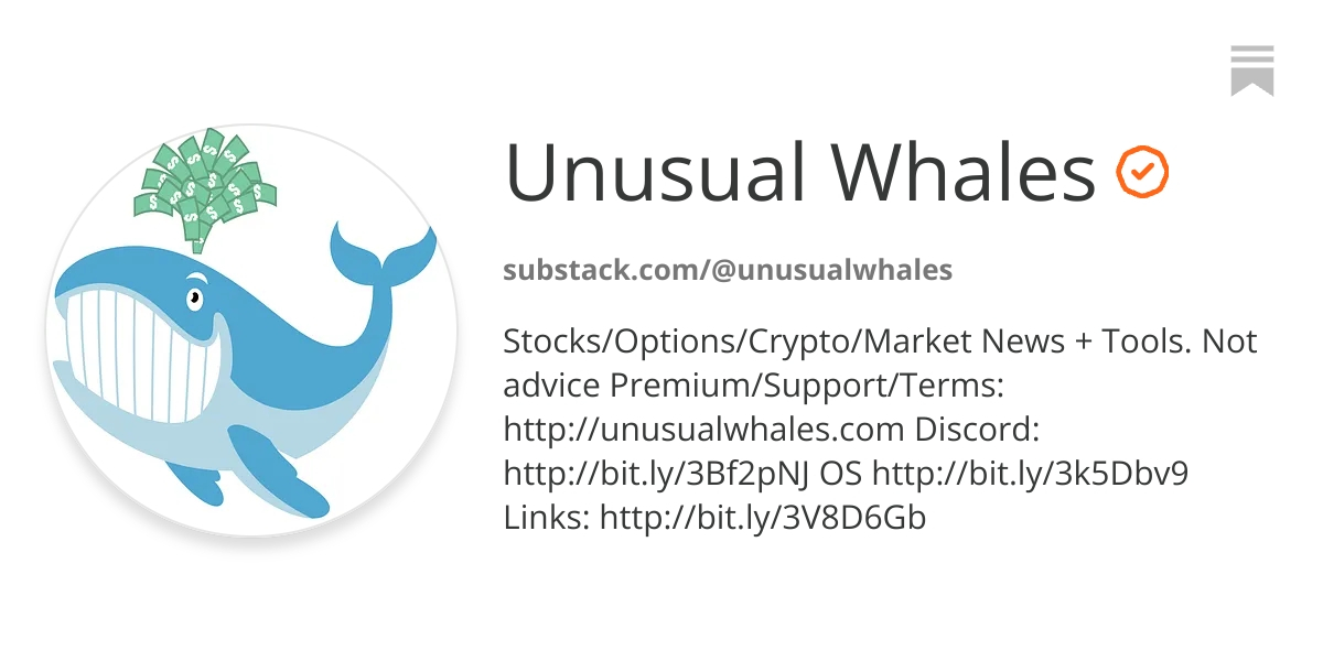 Unusual Whales | Substack