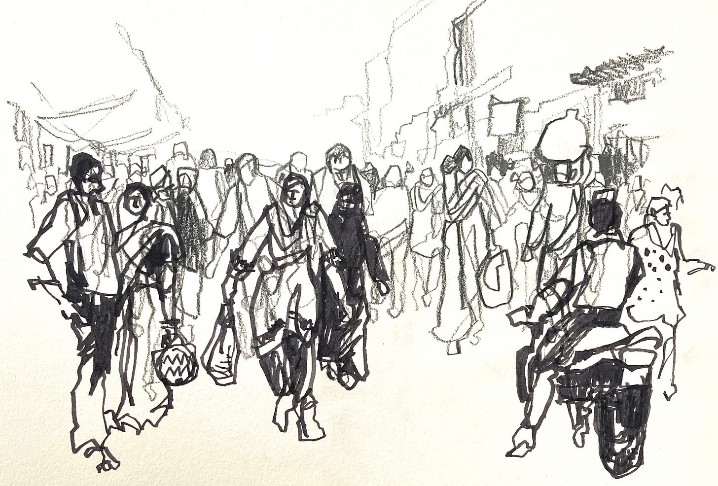 Tips for Sketching Crowds