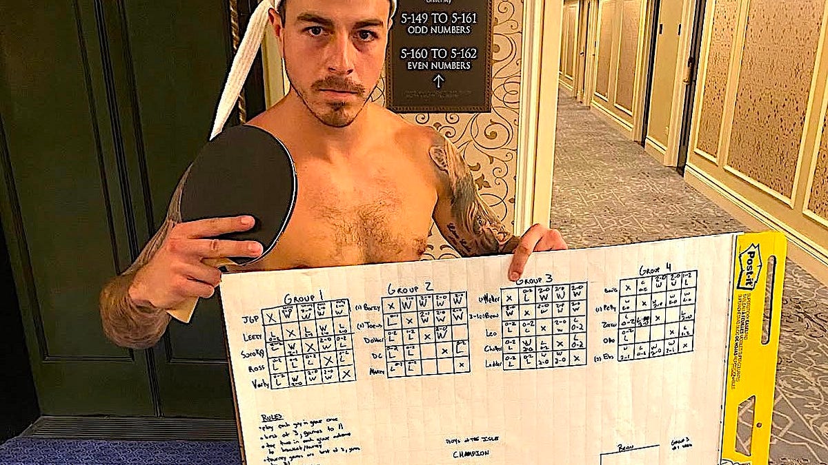 Inside The Bubble: Jean-Gabriel Pageau, The Ping-Pong King