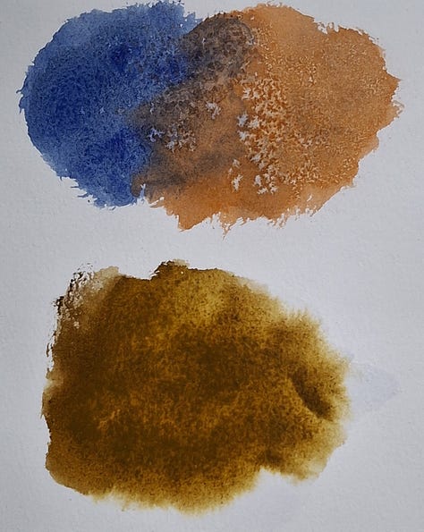 Exploring the Salt Technique for Unique Textures in Watercolour