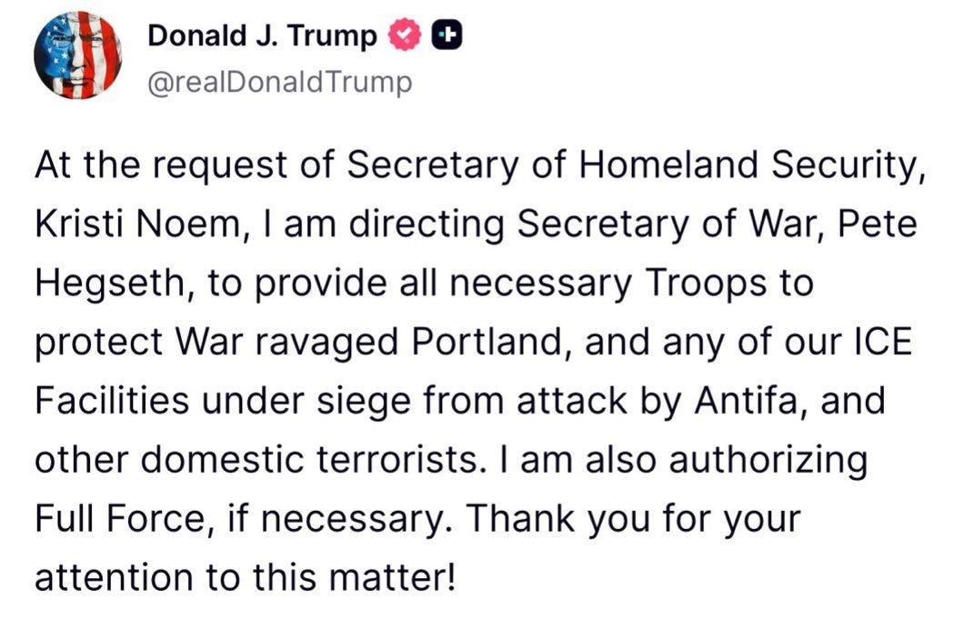 Trump Orders Military “Full Force” in Portland: Is America Under Siege?