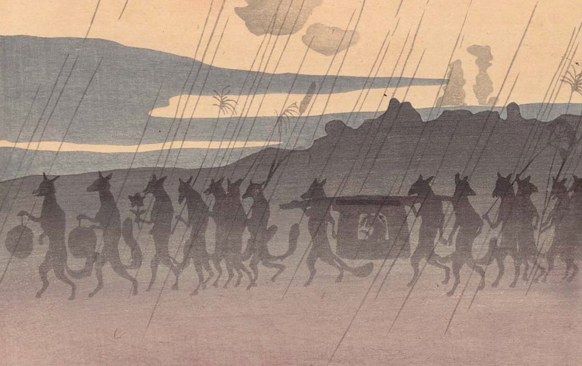 Japanese Folklore for Rainy Days